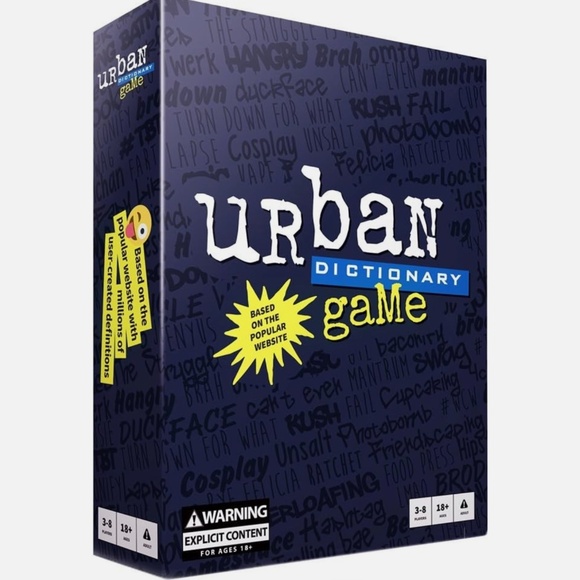 URBAN DICTIONARY | Games | New Urban Dictionary The Party Board Game Of ...
